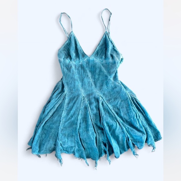 Rococo Sand | Dresses | Rococo Sand Blue Mini Dress | Poshmark